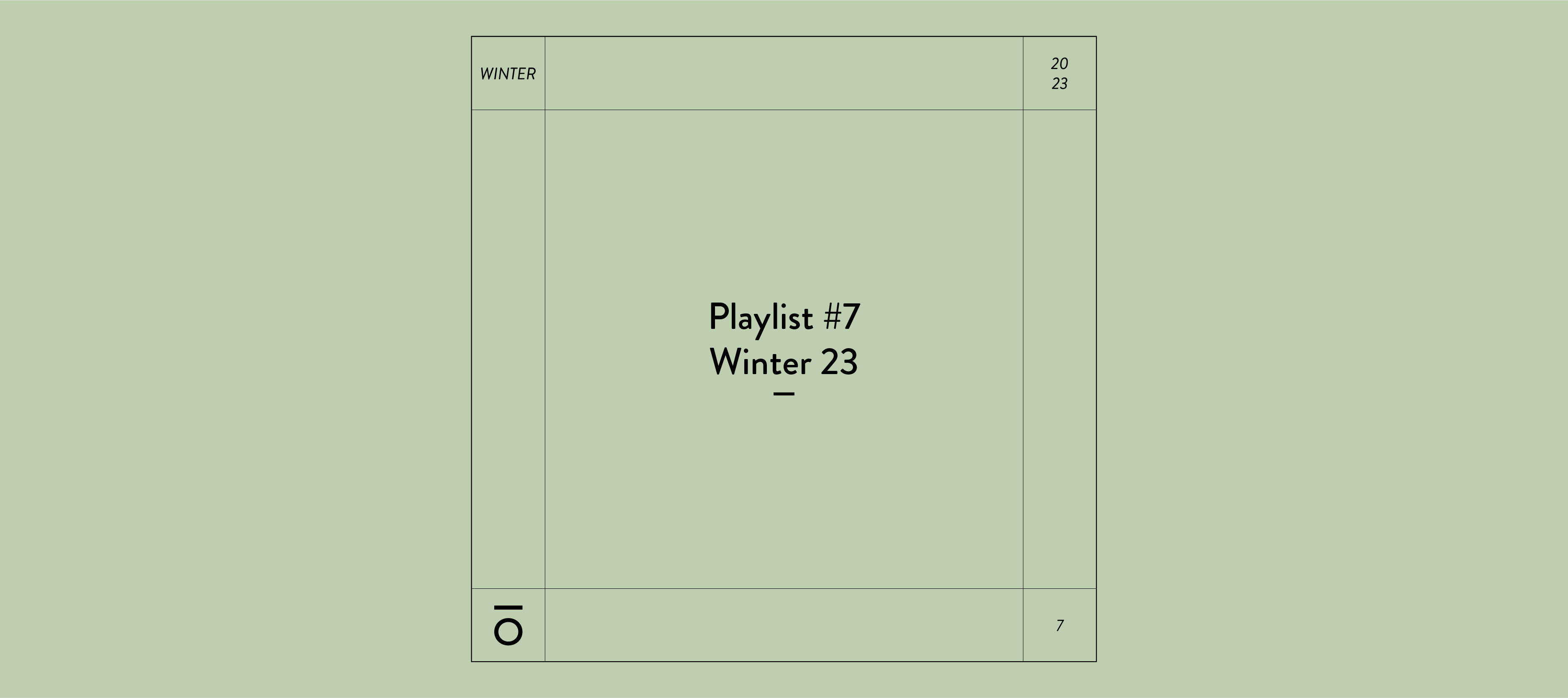 Daso Sounds: Playlist #7 - Winter 23 – Objets Daso