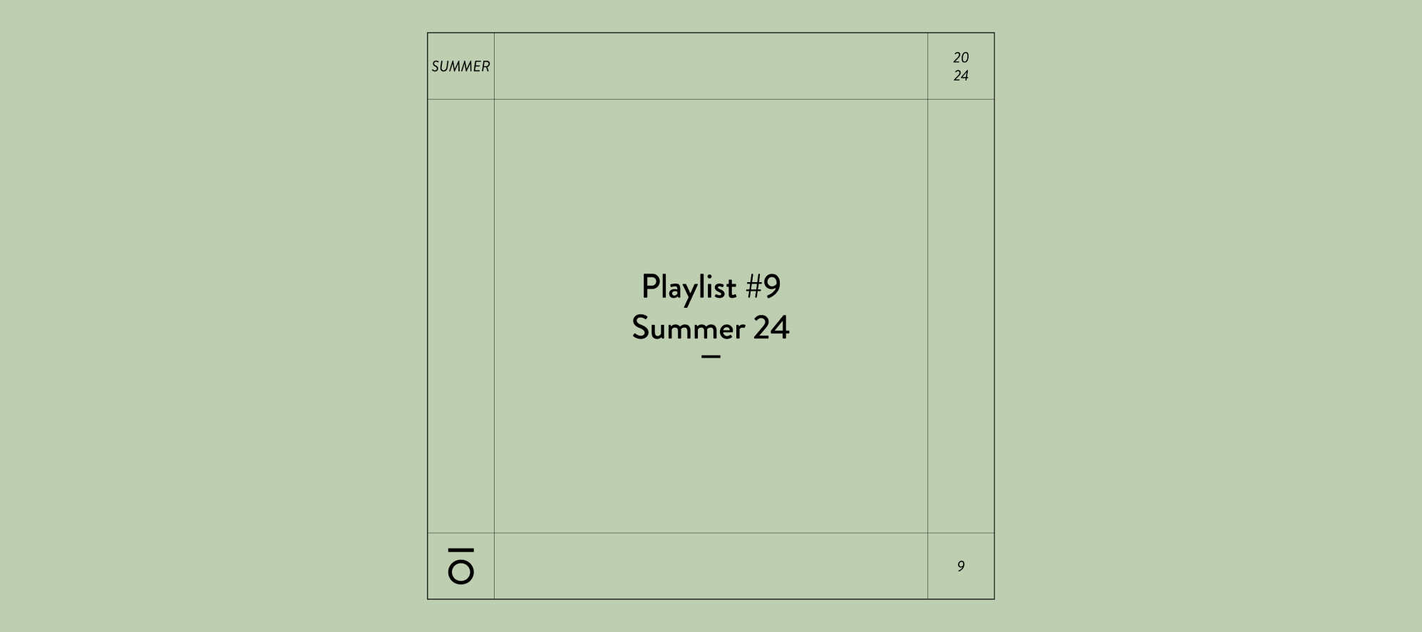 Daso Sounds: Playlist #9 - Summer 24 – Objets Daso